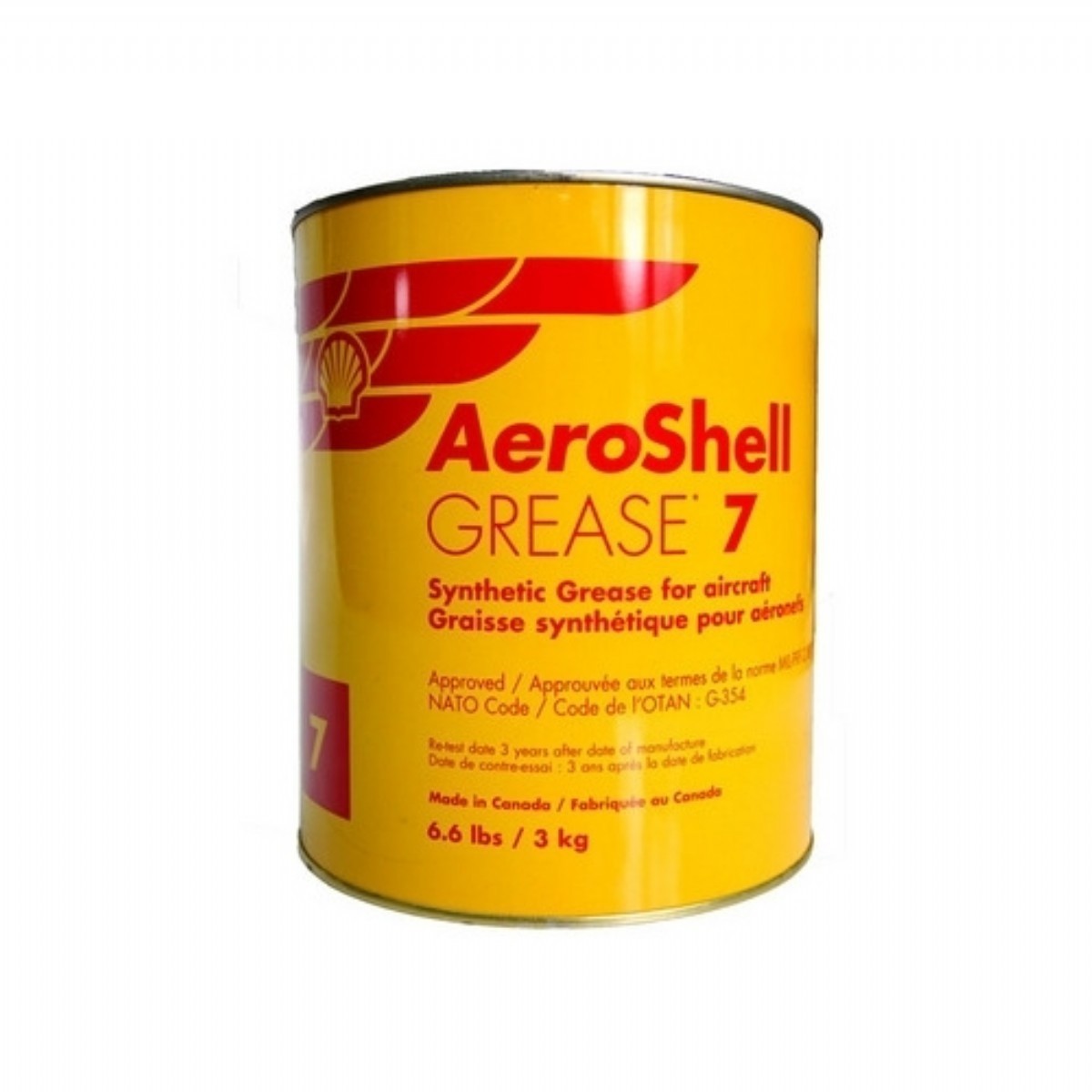 AEROSHELL GREASE 7 MIL-PRF-23827C (TYPE II) 4 X 3 kg (Box) | GRESLER ...