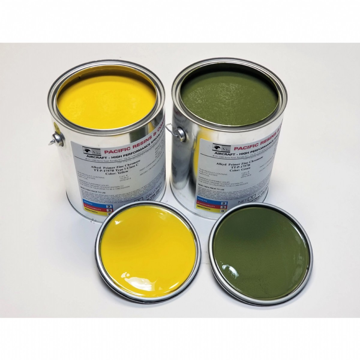 Zinc Chromate Primer, Green (FS34151) TT-P-1757A, Type I, Class C ...